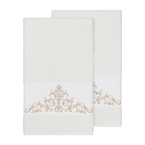 Click here for Linum Home Textiles Scarlet Embellished 2-pc. Bath... prices