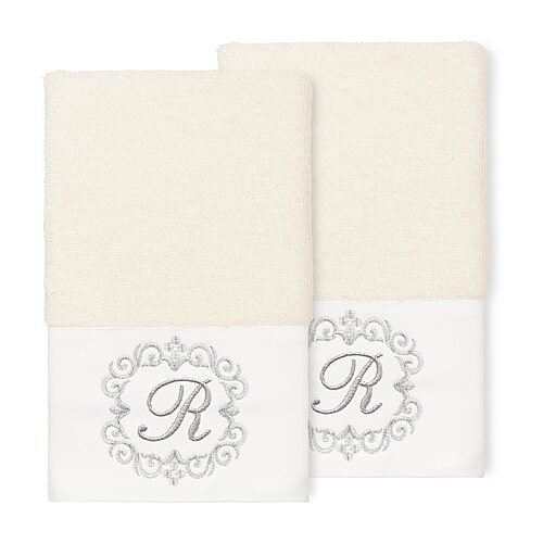 Click here for Linum Home Textiles Monica Silver 2-pc. Embellishe... prices