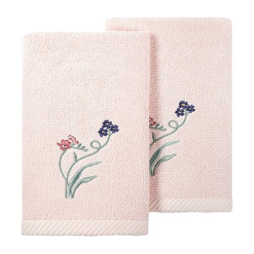 Click here for Linum Home Turkish Cotton Stella Embellished 2-Pc.... prices