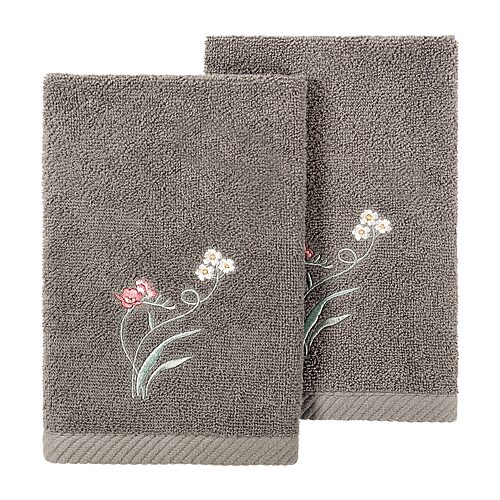Click here for Linum Home Turkish Cotton Stella Embellished 2-Pc.... prices