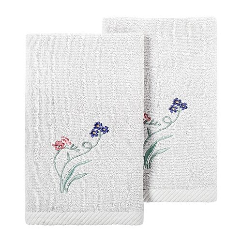 Click here for Linum Home Textiles Stella 2-pc. Embellished Finge... prices