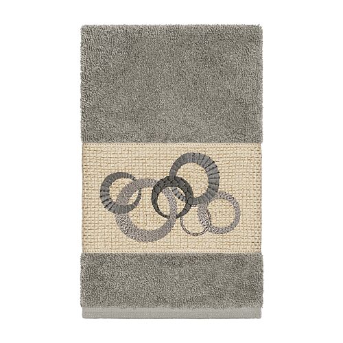 Click here for Linum Home Turkish Cotton Annabelle Embellished Ha... prices