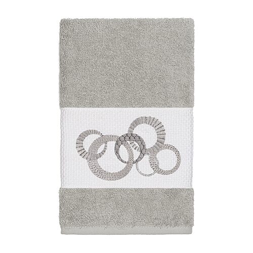 Click here for Linum Home Turkish Cotton Annabelle Embellished Ha... prices
