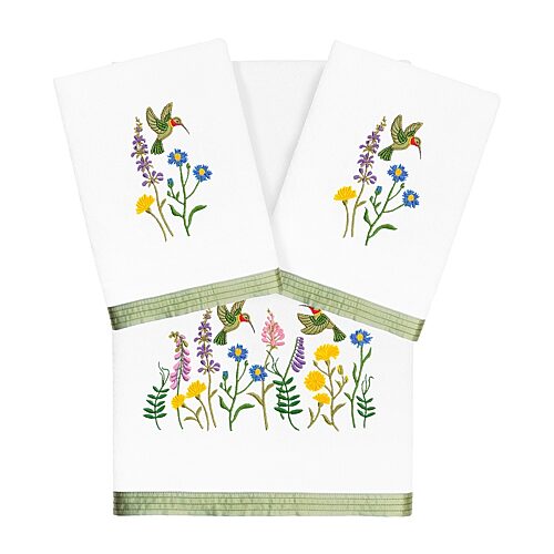 Click here for Linum Home Textiles Hada Embellished 3-pc. Bath To... prices