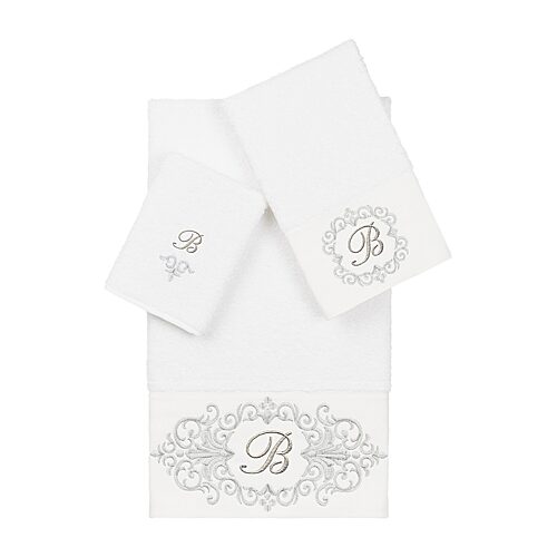 Click here for Linum Home Turkish Cotton Monica Embellished Towel... prices