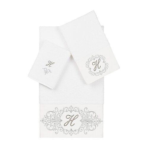 Click here for Linum Home Turkish Cotton Monica Embellished Towel... prices