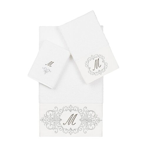 Click here for Linum Home Turkish Cotton Monica Embellished Towel... prices