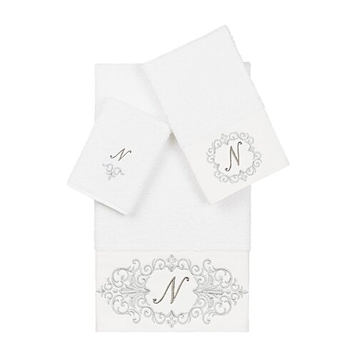 Click here for Linum Home Turkish Cotton Monica Embellished Towel... prices