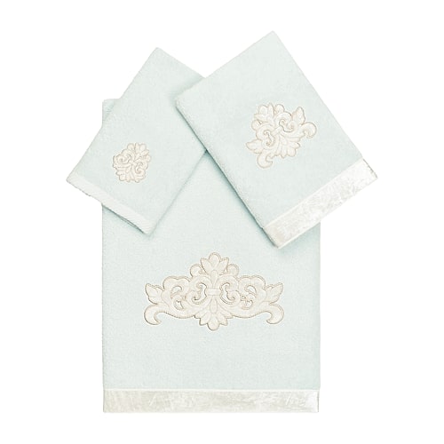 Click here for Linum Home Turkish Cotton May Embellished 3-Pc. Ba... prices