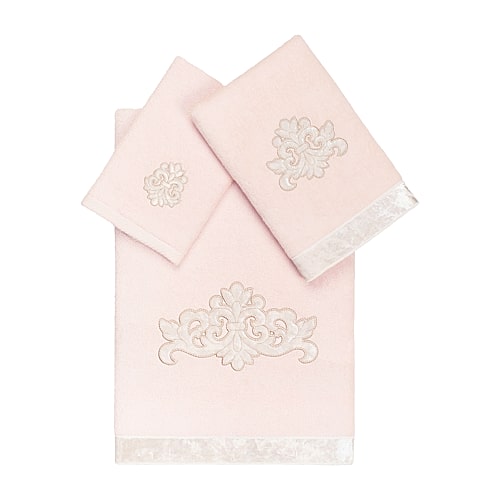 Click here for Linum Home Turkish Cotton May Embellished 3-Pc. Ba... prices