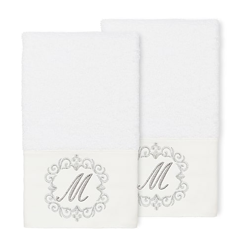 Click here for Linum Home Textiles Monica Silver 2-pc. Embellishe... prices