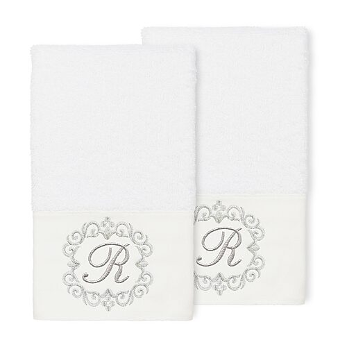 Click here for Linum Home Textiles Monica Silver 2-pc. Embellishe... prices