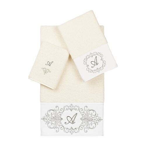 Click here for Linum Home Textiles Monica Silver Embellished 3-pc... prices