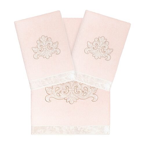 Click here for Linum Home Turkish Cotton May Embellished 3-Pc. Ba... prices