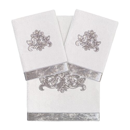 Click here for Linum Home Textiles May Embellished 3-pc. Bath Tow... prices