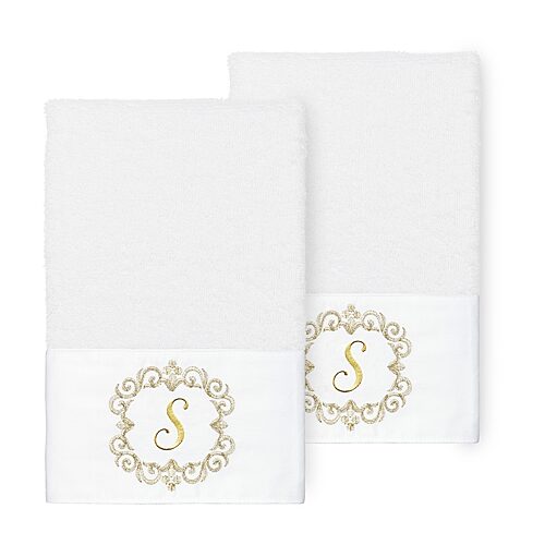 Click here for Linum Home Textiles Monica Gold 2-pc. Embellished... prices