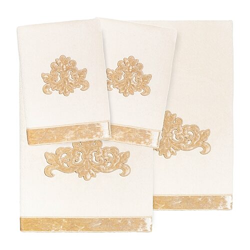 Click here for Linum Home Turkish Cotton May Embellished 4-Pc. Ba... prices