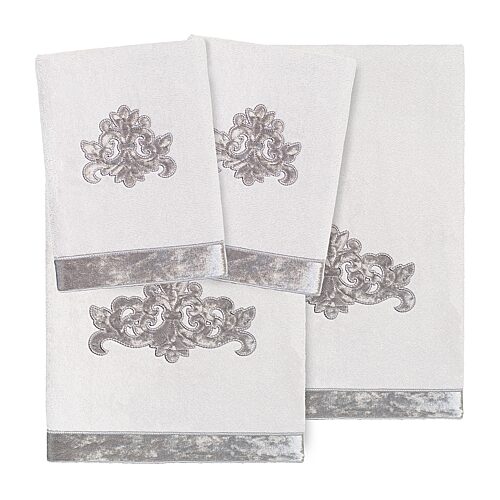 Click here for Linum Home Turkish Cotton May Embellished 4-Pc. Ba... prices