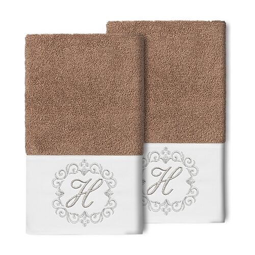 Click here for Linum Home Textiles Monica Silver 2-pc. Embellishe... prices