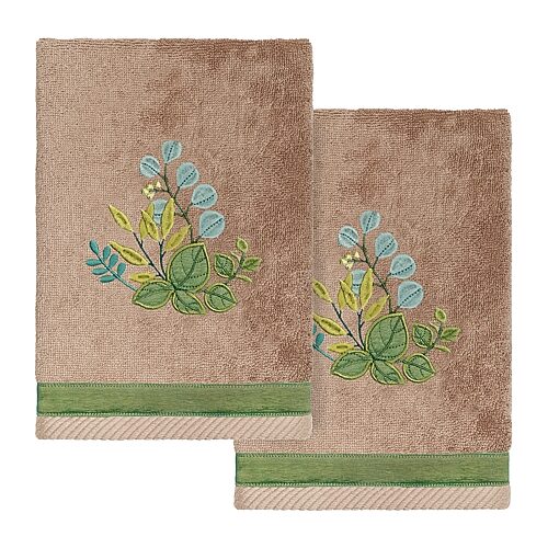 Click here for Linum Home Turkish Cotton Botanica Embellished 2-P... prices