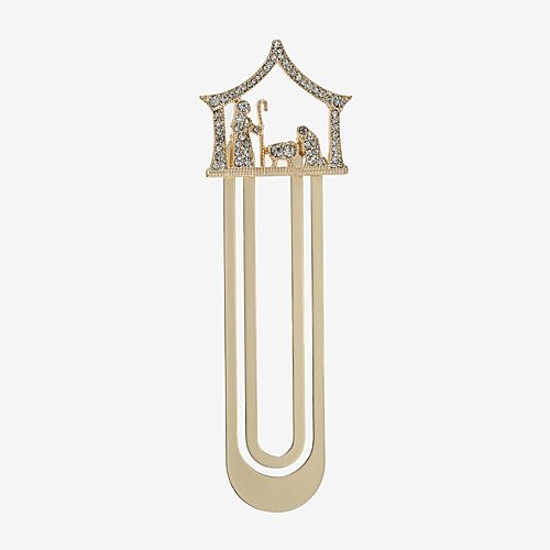 Click here for Monet Jewelry Gold Tone Believe Nativity Scene Boo... prices