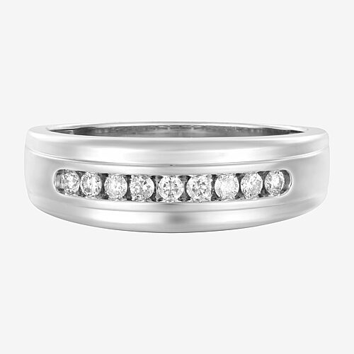Click here for (F / Vs2) Mens 6.8mm 1/4 CT. T.W. Lab Grown White... prices