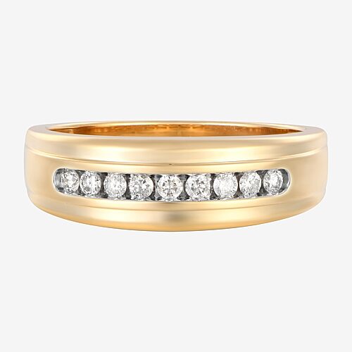 Click here for (F / Vs2) Mens 6.8mm 1/4 CT. T.W. Lab Grown White... prices