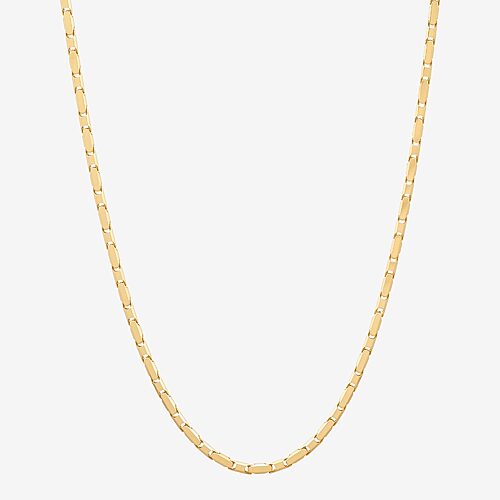 Click here for Womens 14K Gold 18 Inch Link Chain Necklace  One S... prices