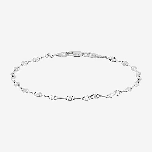 Click here for Made in Italy Womens Sterling Silver 7.5 Inch Soli... prices