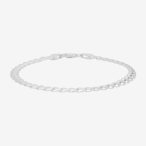 Click here for Made in Italy Womens Sterling Silver 7.5 Inch Holl... prices