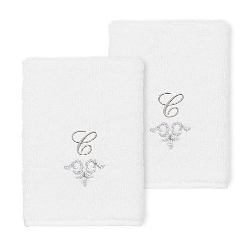 Click here for Linum Home Textiles Monica Silver 2-pc. Embellishe... prices