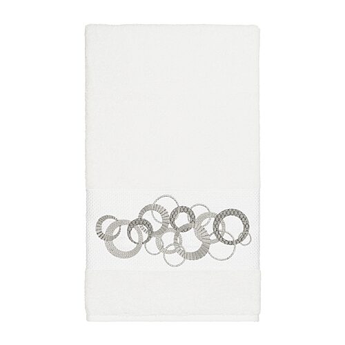 Click here for Linum Home Annabelle Bath Towel - White prices
