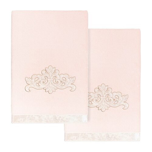 Click here for Linum Home Turkish Cotton May Embellished 2-Pc. Ba... prices