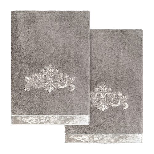 Click here for Linum Home Turkish Cotton May Embellished 2-Pc. Ba... prices