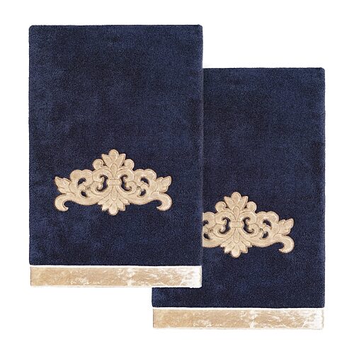 Click here for Linum Home Turkish Cotton May Embellished 2-Pc. Ba... prices