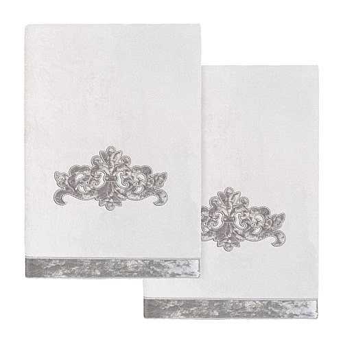 Click here for Linum Home Textiles May Embellished 2-pc. Bath Tow... prices