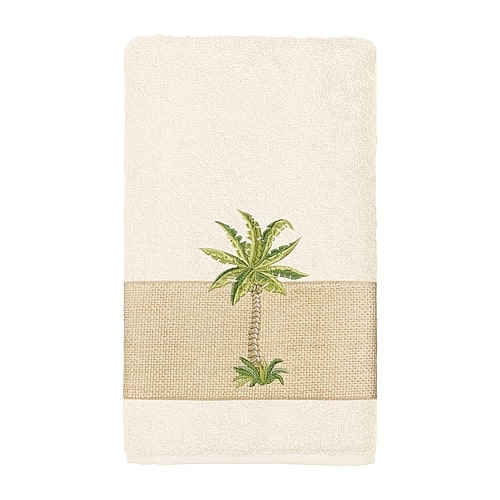 Click here for Linum Home Textiles Colton Embellished Bath Towel... prices