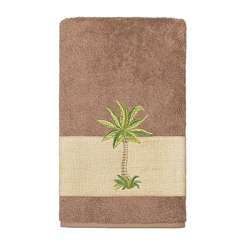 Click here for Linum Home Textiles Colton Embellished Bath Towel... prices