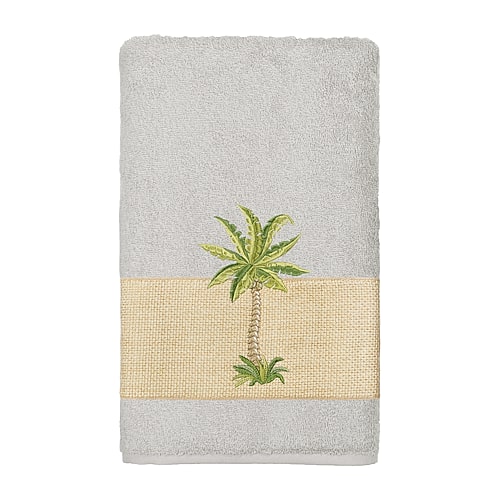 Click here for Linum Home Textiles Colton Embellished Bath Towel... prices