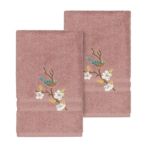 Click here for Linum Home Textiles Springtime 2-pc. Embellished H... prices