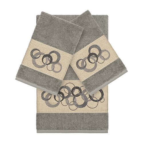 Click here for Linum Home Turkish Cotton Annabelle 3-Pc. Embellis... prices