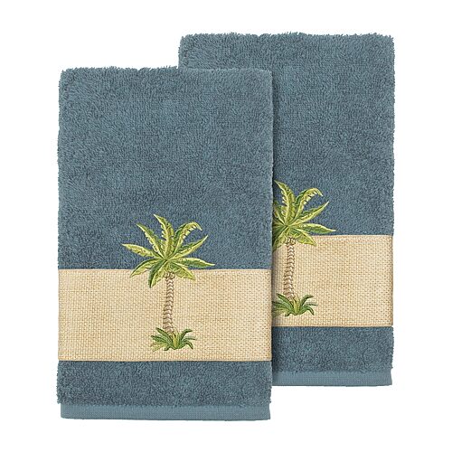 Click here for Linum Home Textiles Colton 2-pc. Embellished Hand... prices