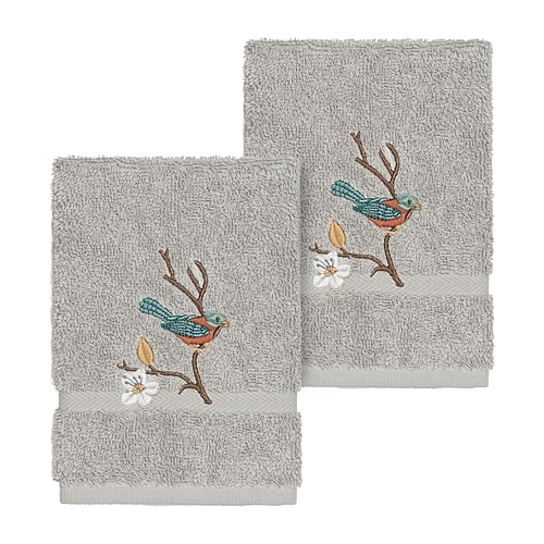 Click here for Linum Home Textiles Springtime 2-pc. Embellished W... prices