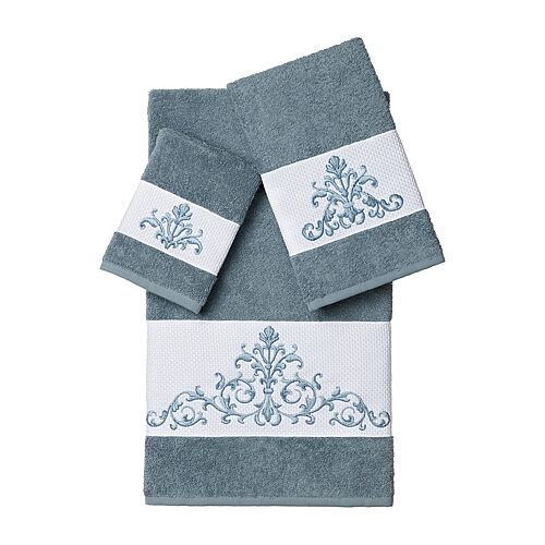 Click here for Linum Home Scarlet 3-Pc. Embellished Towel Set - T... prices