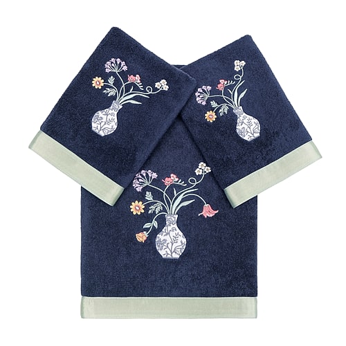 Click here for Linum Home Turkish Cotton Stella Embellished 3-Pc.... prices