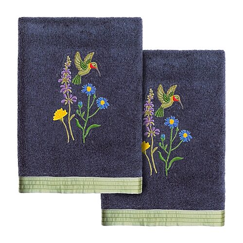 Click here for Linum Home Textiles Hada 2-pc. Embellished Hand To... prices