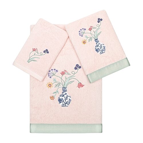 Click here for Linum Home Turkish Cotton Stella Embellished 3-Pc.... prices