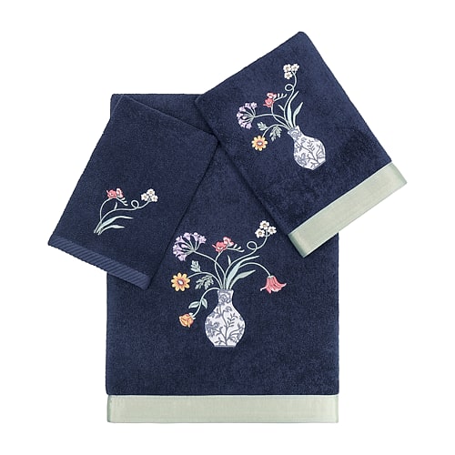 Click here for Linum Home Turkish Cotton Stella Embellished 3-Pc.... prices