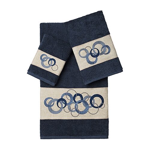 Click here for Linum Home Annabelle 3-Pc. Embellished Towel Set -... prices