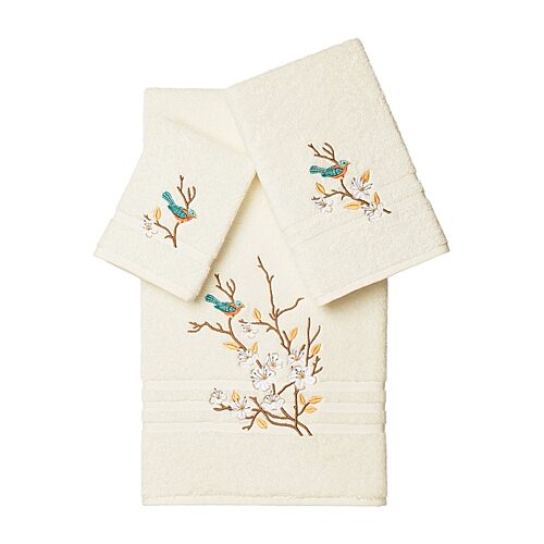 Click here for Linum Home Textiles Springtime Embellished 3-pc. B... prices